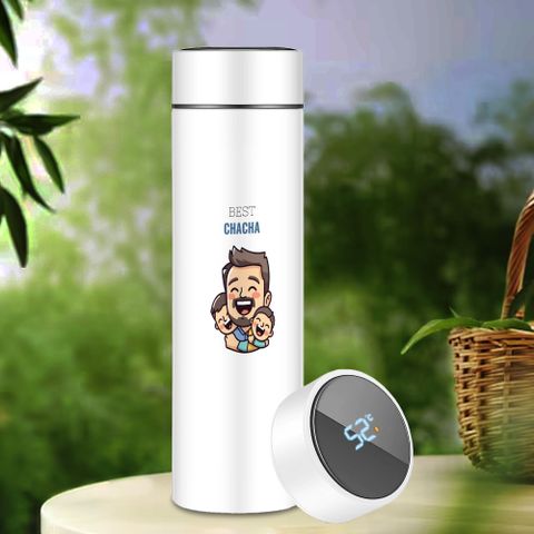 ASHA A1 Quality Steel Flask Temperature Display Bottle_1196 500 ml ...