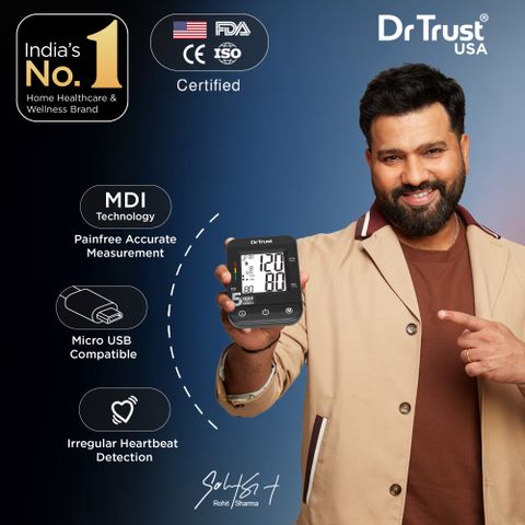 Dr Trust (USA) Fully Automatic Comfort Digital Blood Pressure Checking ...