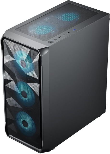 Ant Esports ICE- 112 Support ATX, Micro-ATX, ITX | Pre-Installed 3 ...