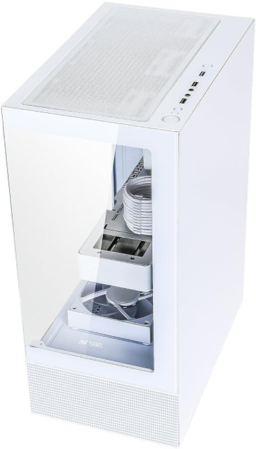 Ant Esports Crystal X2 Gaming Computer Case Mid Tower Cabinet with USB ...