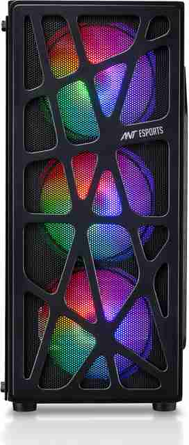 Ant Esports Elite 1100 Mid Tower Cabinet with USB 2.0 and USB 3.0 Ports ...
