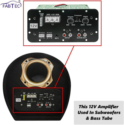 FABTEC Basstube, Subwoofer Slayer, Pure Bass, ThumpMaster Mono Bass Amp ...