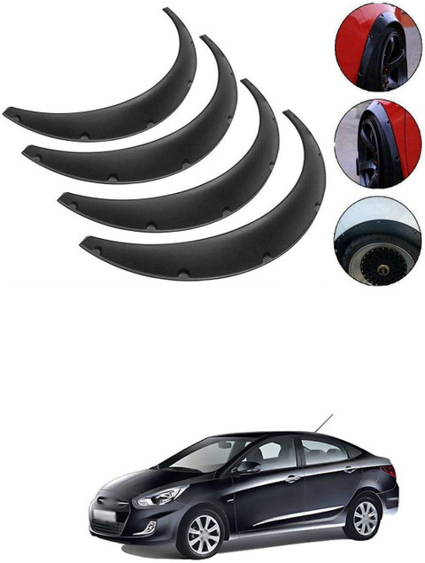 PRTEK Car Fender Flares Over Wide Body Wheel Arches Auto Rivet Bolt ...