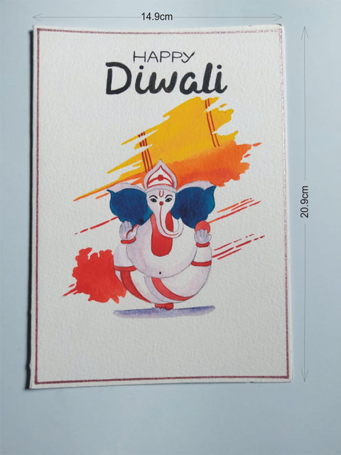 CHITRAKAAR HERITAGE HAND PAINTED GREETING CARDS Greeting Card Price in ...