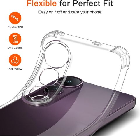 COVERLINE Back Cover for vivo Y400 Pro Silicon Transparent Case ...