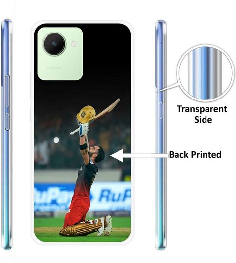 MOBIFLY Back Cover for Realme C30, RCB, Virat, Kohli, King, Kohli, 335 ...