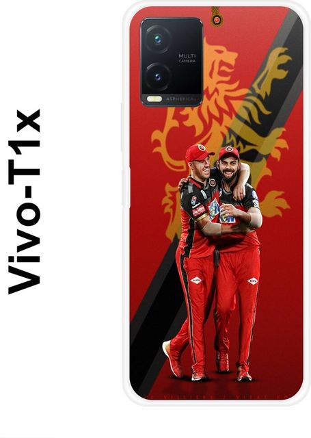 MASURA Back Cover for Vivo T1x, Virat, Kohli, AB De Villiers, RCB ...