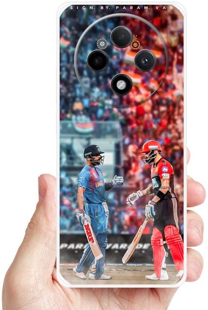 MOBIFLY Back Cover for OPPO F27 5G, Virat, Kohli, Double, Image, RCB ...