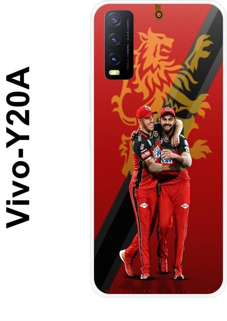 MASURA Back Cover for Vivo Y20A, Virat, Kohli, AB De Villiers, RCB ...