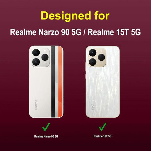 Mobile Back Cover Back Cover for Realme Narzo 90 5G / Realme 15T 5G ...