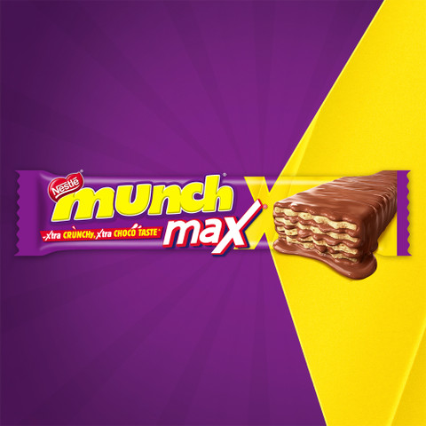 NESTLE Munch Max Coated Crunchy Wafer Bars Price in India - Buy NESTLE ...