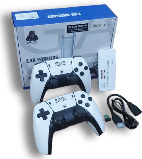GPZ GAMESTICK PRO 21000 Games with 2 Wireless 2D Classic Retro M15Pro ...