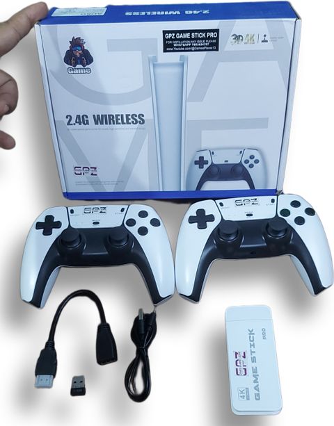 GPZ GAMESTICK PRO 21000 Games with 2 Wireless 2D Classic Retro M15Pro ...
