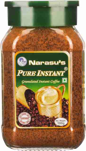 Narasu's Narasus Instant Coffee Pure Granulated 100g Instant Coffee ...