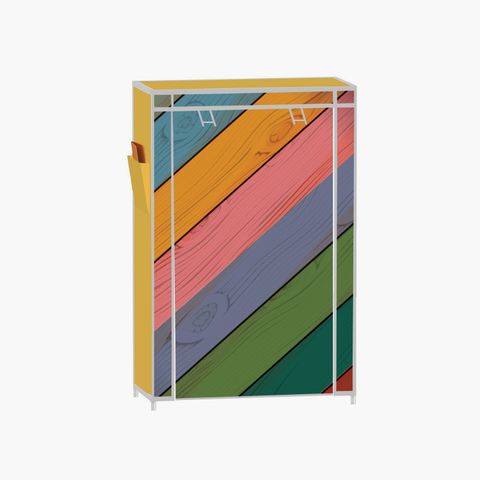 BEEYZELL 5 Shelf Foldable Collapsible ShoeRack Plastic Collapsible Shoe ...