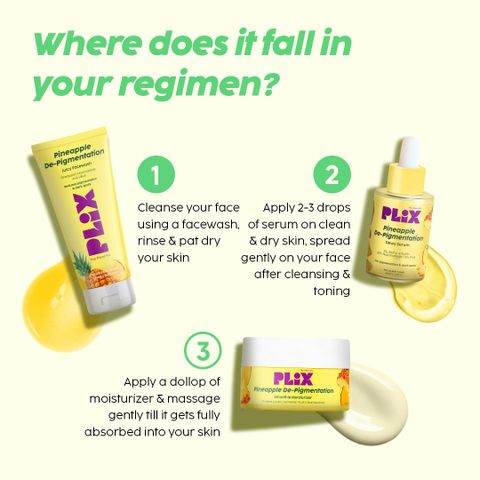 The Plant Fix Plix 5% Pineapple Foaming Face Wash And Serum for ...