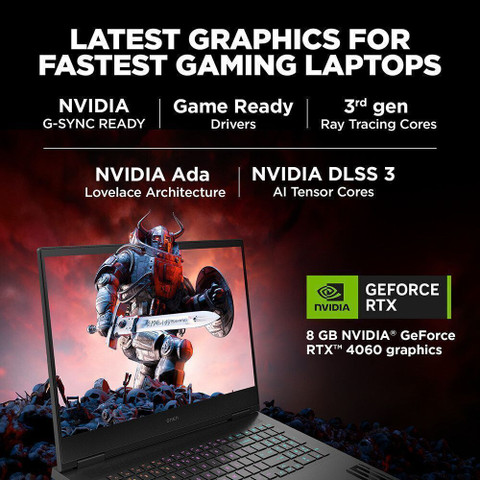 HP OMEN 16 AMD Ryzen 7 Octa Core 7840HS - (16 GB/512 GB SSD/Windows 11 ...