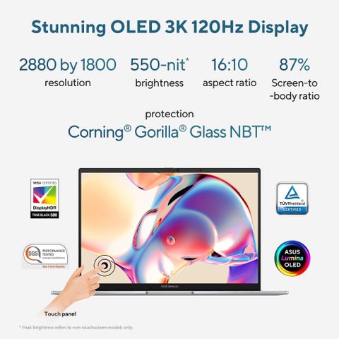 ASUS Zenbook 14 OLED (2025) with Office 2024 + M365 Basic*, AI PC, Full ...