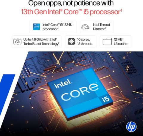HP Intel Core i5 13th Gen 1334U - (16 GB/1 TB SSD/Windows 11 Home) 15 ...