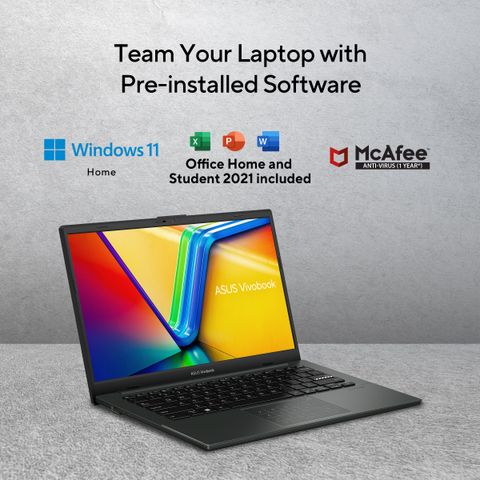 ASUS Vivobook Go 14 AMD Ryzen 5 Quad Core 7520U - (8 GB/512 GB SSD ...