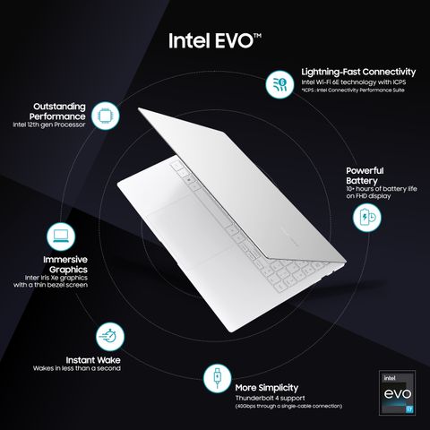 Samsung Galaxy Book2 Pro EVO AMOLED Intel Core i7 12th Gen 1260P - (16 ...
