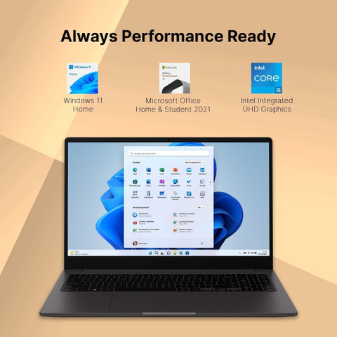 Samsung Galaxy Book 2 Intel Core i5 12th Gen 1235U - (16 GB/512 GB SSD ...