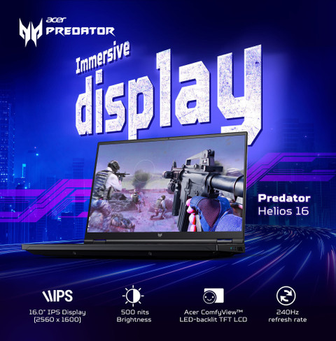 Acer Predator Intel Core i7 13th Gen 13700HX - (16 GB/512 GB SSD ...
