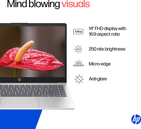 HP Intel Core i3 - (8 GB/512 GB SSD/Windows 11 Home) 14-ep0343TU Thin ...