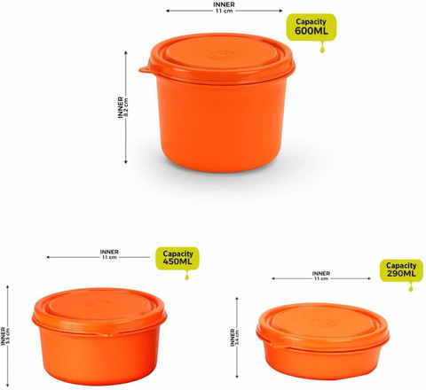 Oliveware Stainless Steel Utility Container - 1200 ml Price in India ...
