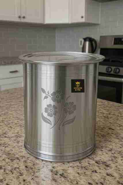 ESTEEM KING Stainless Steel Grocery Container - 21 L Price in India ...