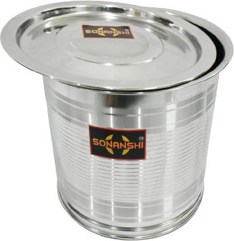 Sonanshi Steel Grocery Container - 12 L Price in India - Buy Sonanshi ...