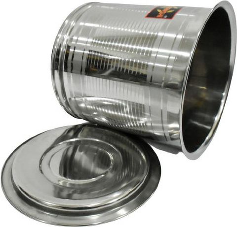 Sonanshi Steel Grocery Container - 12 L Price in India - Buy Sonanshi ...