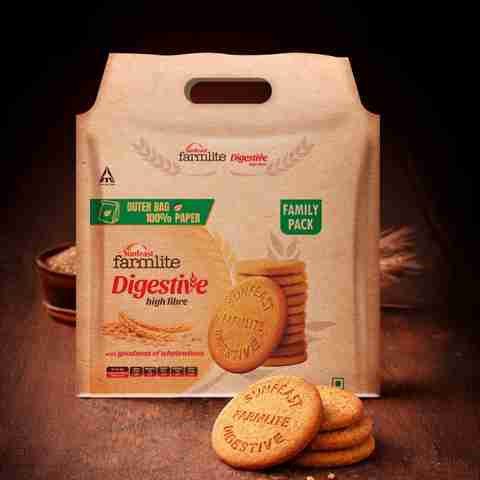 Sunfeast Farmlite Farmlite Digestive High Fibre Biscuit High Fiber ...
