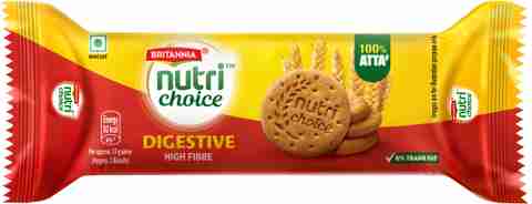 BRITANNIA Nutri Choice High Fibre Biscuits Digestive Biscuit Price in ...
