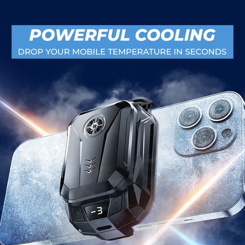 MOOZMOB SL14 Mobile Phone Cooling Fan with External Battery Wireless ...