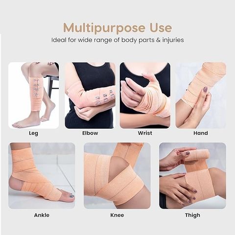 DR SILVER 15cm X 4mt, Pain Relief Garam Patti for Hand, Leg, Wrist ...