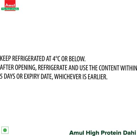 Amul High Protein Dahi Plain Curd Price in India - Buy Amul High Protein Dahi Plain Curd online ...