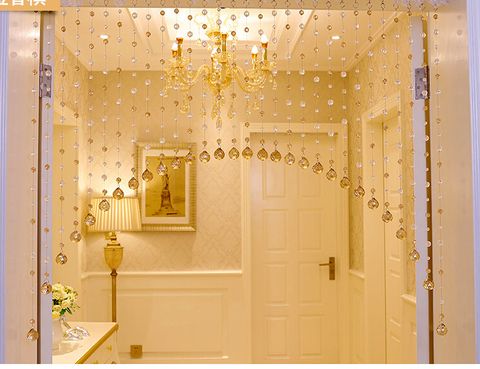 Crysomist 120 cm (4 ft) Door PVC Transparent Curtain Single Curtain ...
