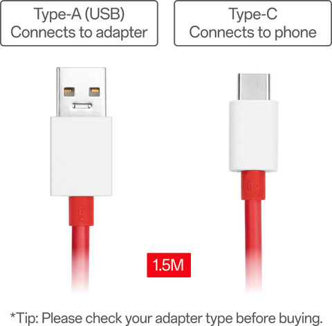 OnePlus USB Type C Cable 1.5 m DL129 - OnePlus : Flipkart.com