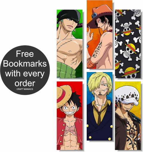 craft maniacs 2024 ONE PIECE DIARY & 6 FREEBIE BOOKMARKS A5 Diary RULED ...