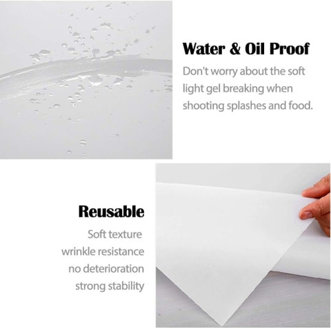 GREENARTZ Diffusion film 40cm x 50cm photography light -2 sheets ...