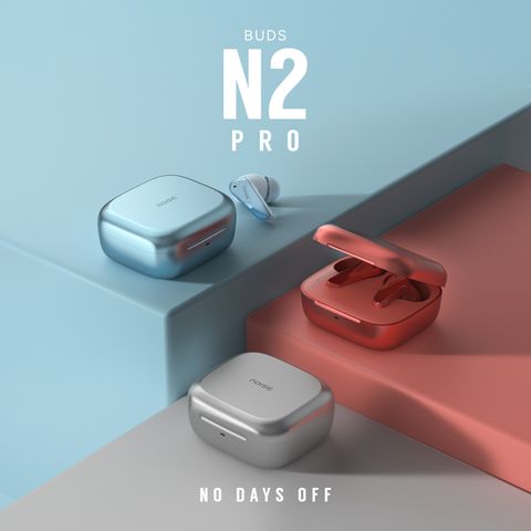 Noise Buds N2 Pro (2026 Launch) with 70H Playtime, 32dB ANC ...