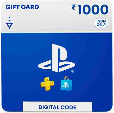 playstation Rs.1000 INR Gift Card Price in India - Buy playstation Rs ...