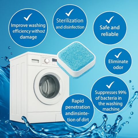 Cameron Washing Machine Drum Cleaner Tablet GlowPro Dishwashing ...