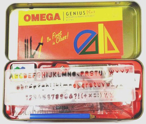 Omega 1633 Genius Plus Drafting Compass Set Price in India - Buy Omega ...