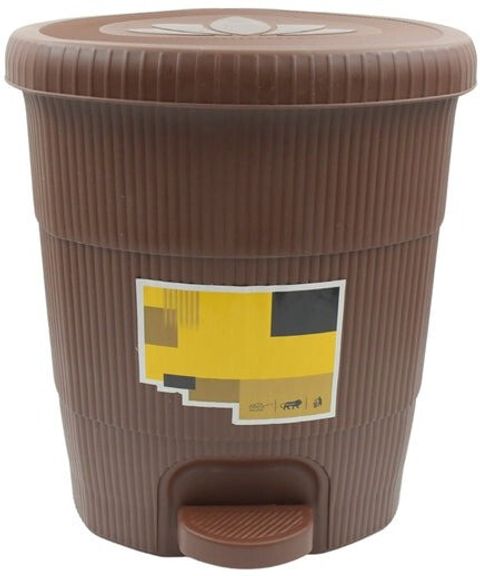Oblivion Mini Plastic Pedal Dustbin – Small Size for Kitchen, Office ...