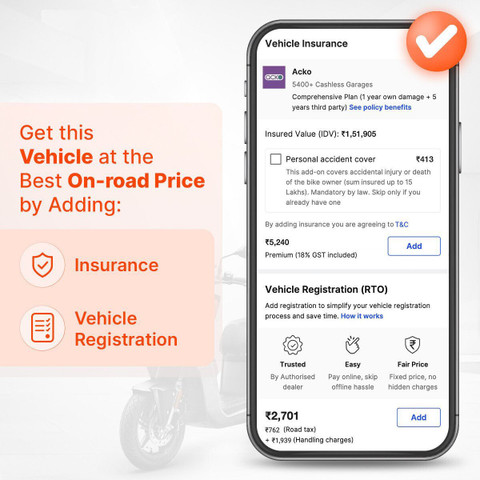 VIDA V2 Plus Electric Scooter by Hero MotoCorp Booking for Ex-Showroom ...