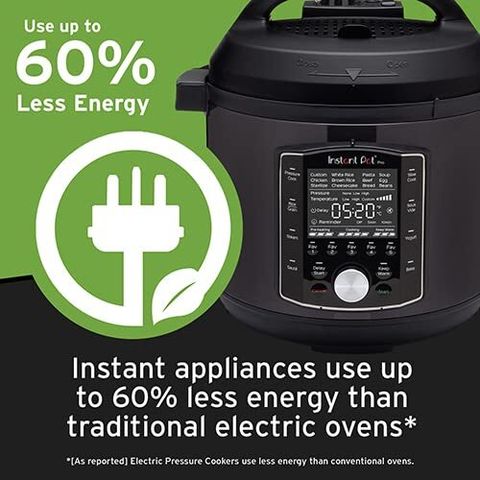 Instant Pot Pro, SS Pot 10-in-1 Functions like Steam, Saute, Pressure ...