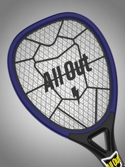 All Out Mosquito Kill Racquet|2X Faster Charging|Racket to Kill ...
