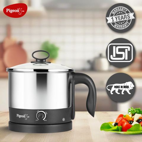 Pigeon Kessel 3in1 Value Pack Electric Kettle Price in India - Buy ...